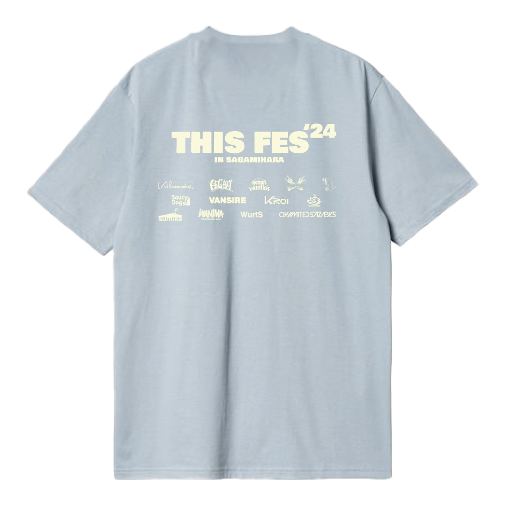 THIS FES '24 TEE B（BLUE GRAY） | [Alexandros] | [Alexandros]Official Site
